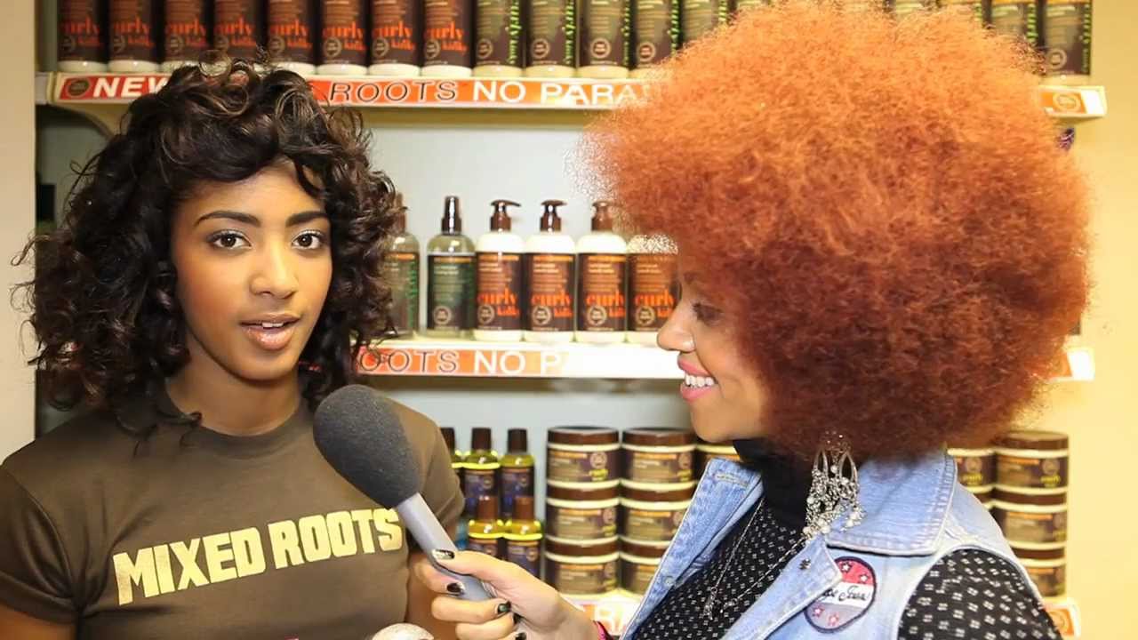 MIXED ROOTS- Split Ends,Dry Hair to Full Moisturized Curls - YouTube