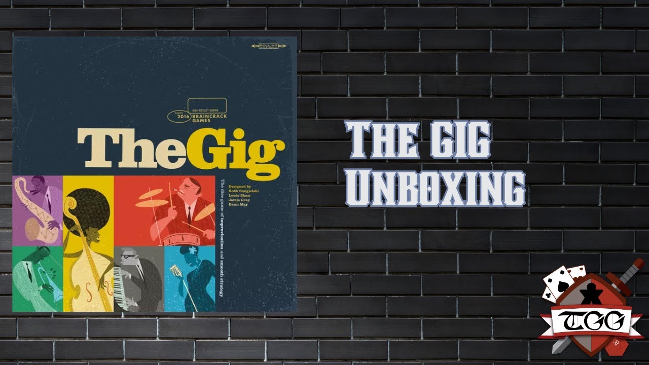 The Gig Board Game Unboxing - YouTube
