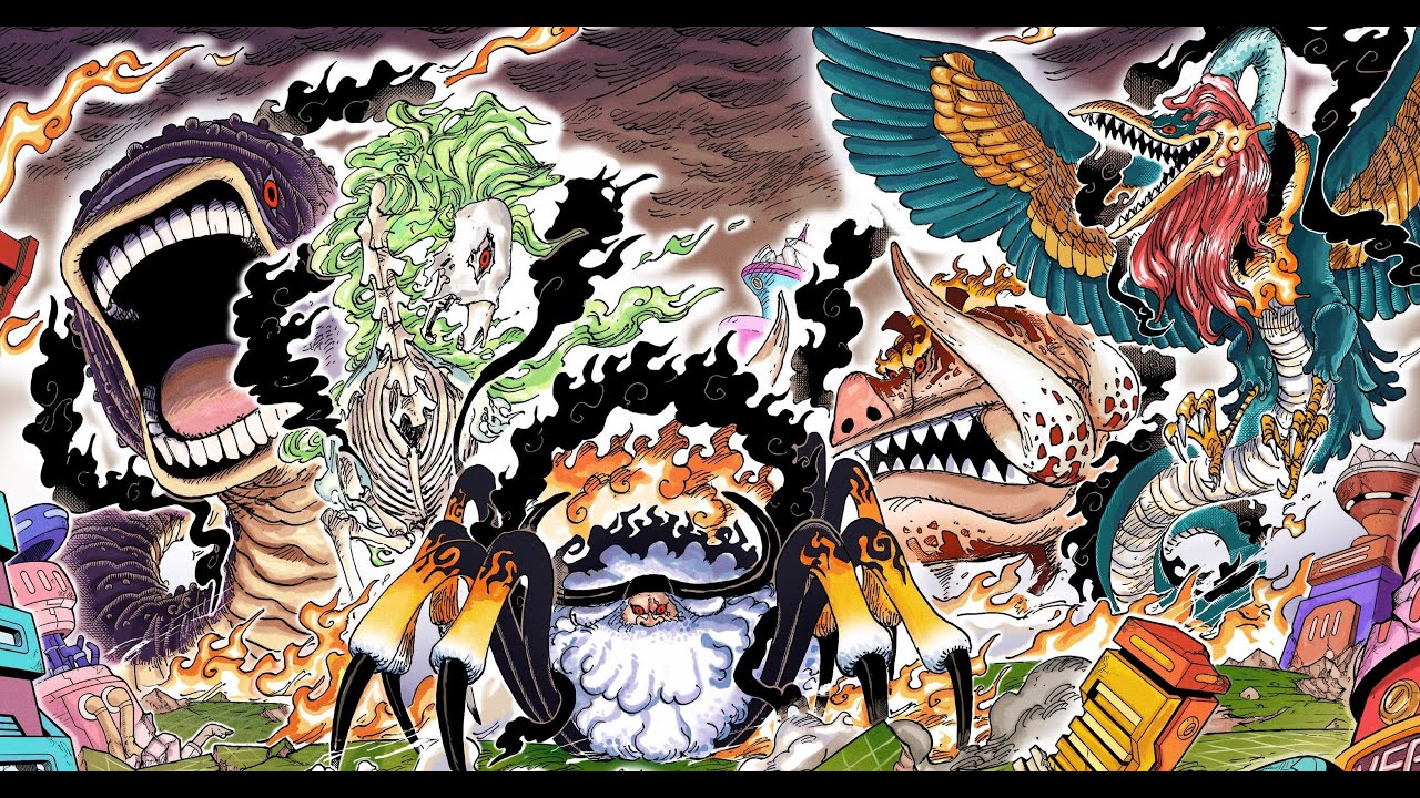 Luffy vs. Five Elders World Goverment - Episode 1143 - One Piece - AMV ...