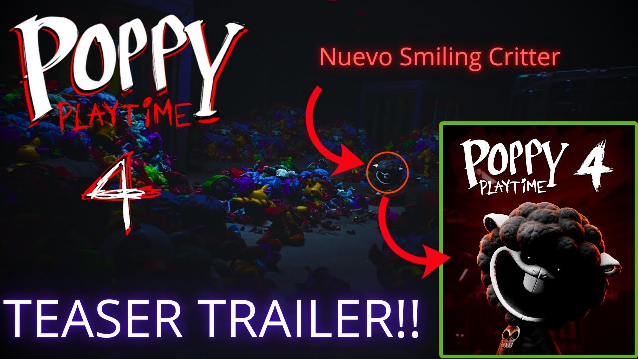 TEASER DE POPPY PLAYTIME CHAPTER 4! || Análisis del teaser y fotos de ...