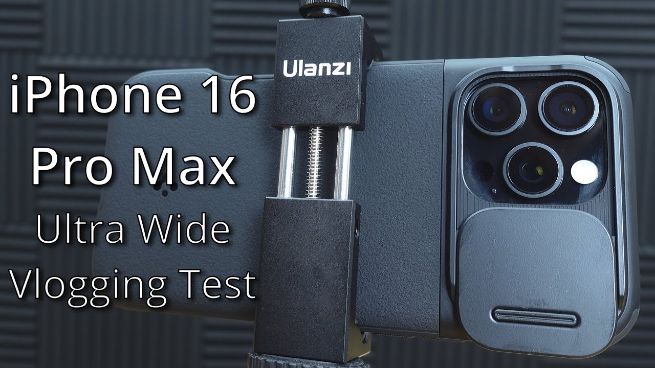iPhone 16 Pro Max Ultra Wide Camera Video Test for Selfie Vlogging to ...