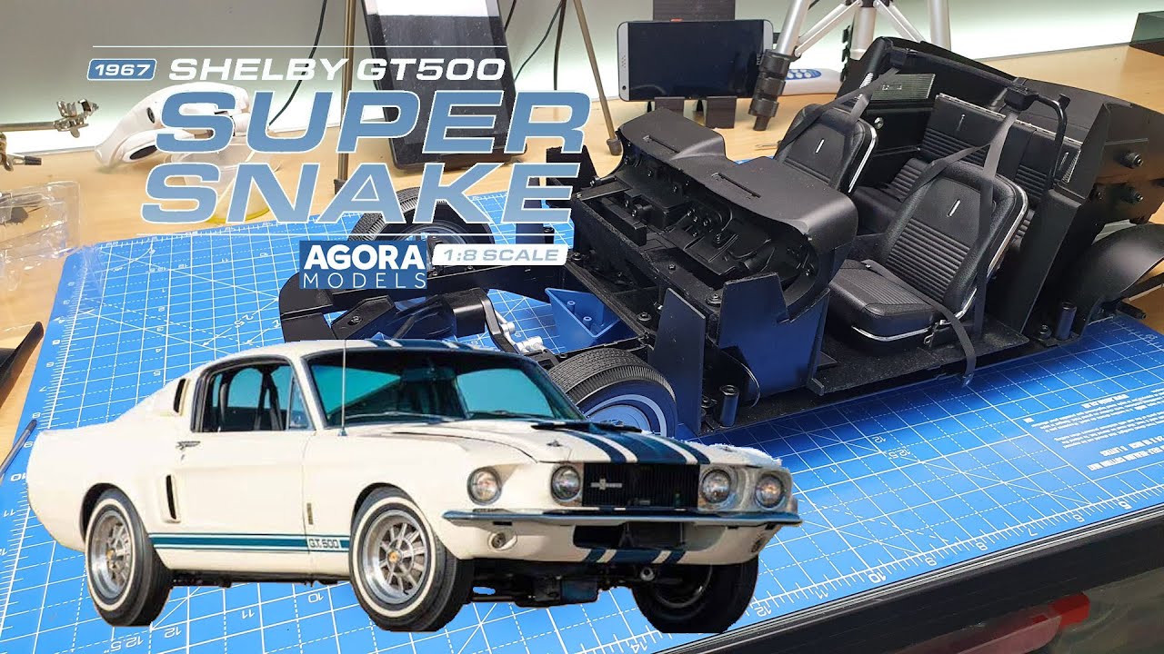 Agora Models 1967 Shelby Mustang Super Snake - Pack 7 - Stages 47-55 ...