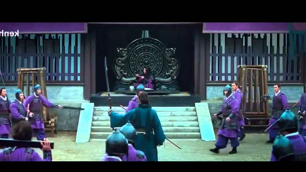 Donnie Yen Martial Arts Scenes - Guan Yu crossing five passes and ...