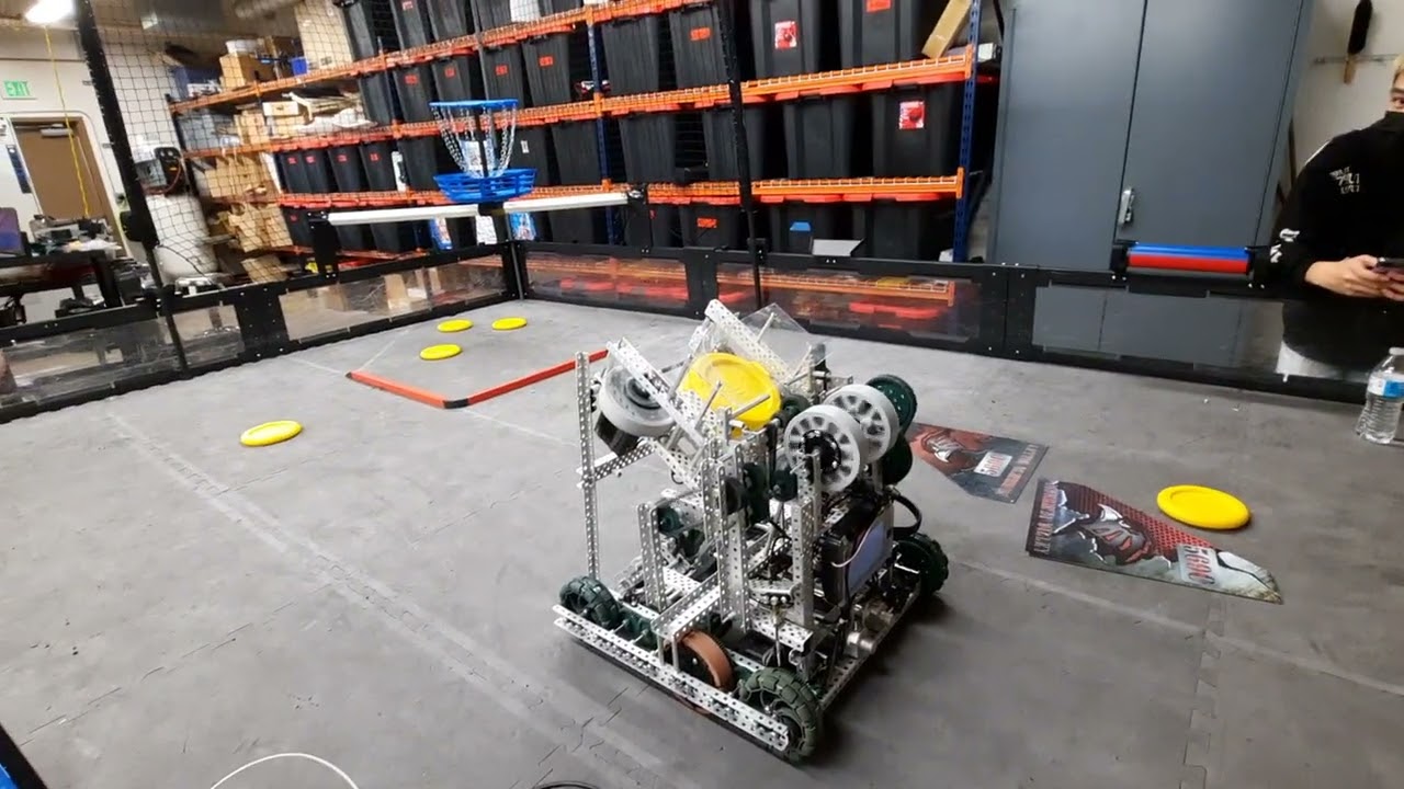 VEX Spin Up auton test - YouTube