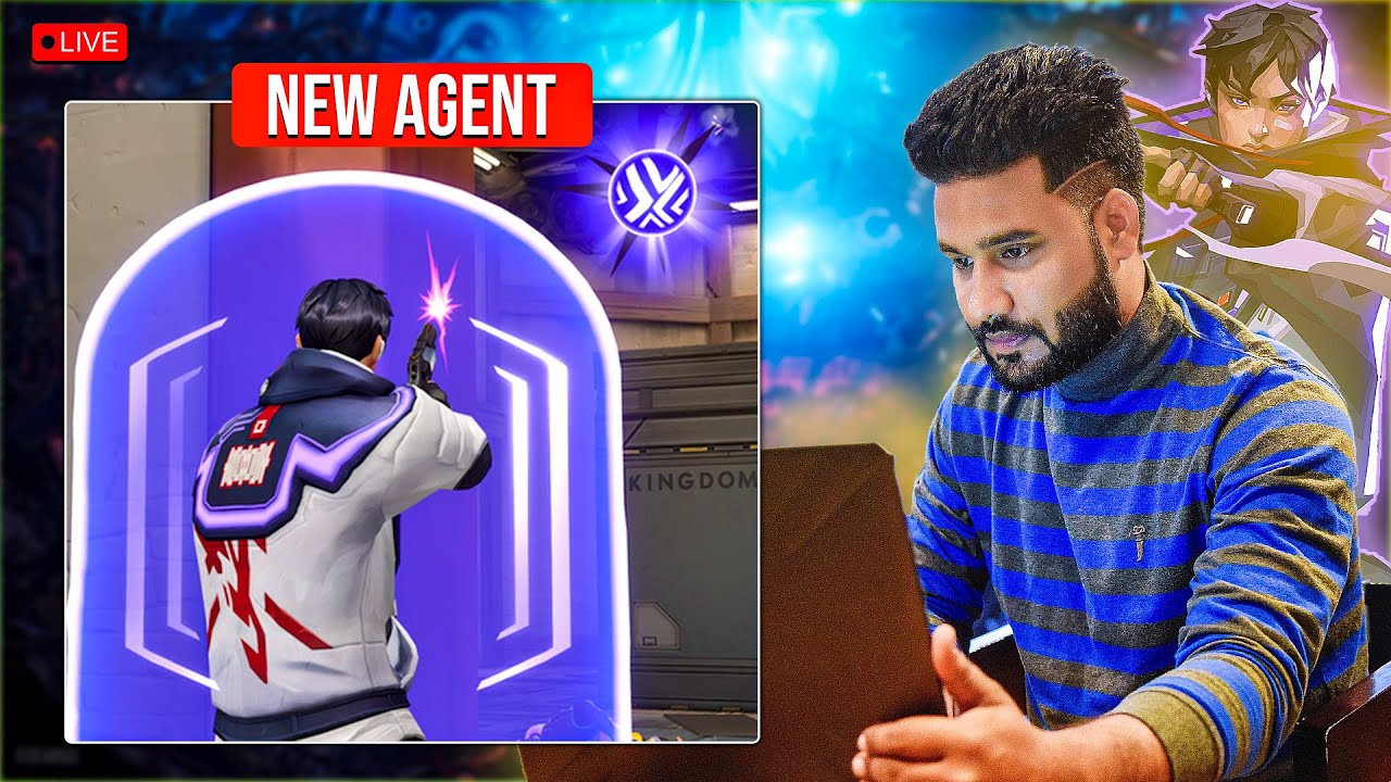 🔴 Valorant new agent ISO gameplay Live | Mr DsY Gaming | j #mrdsygaming ...