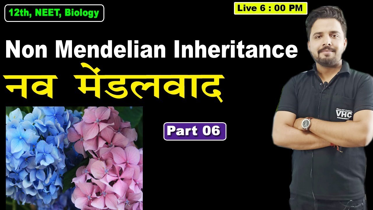 Non Mendelian Inheritance | Principle of Inheritance and Variation L- 6 ...