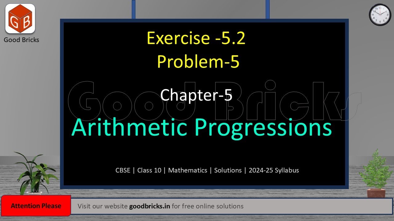 Arithmetic Progressions | Exercise-5.2 | Problem -5 | Chapter-5 |CBSE |Class-10|Math # ...