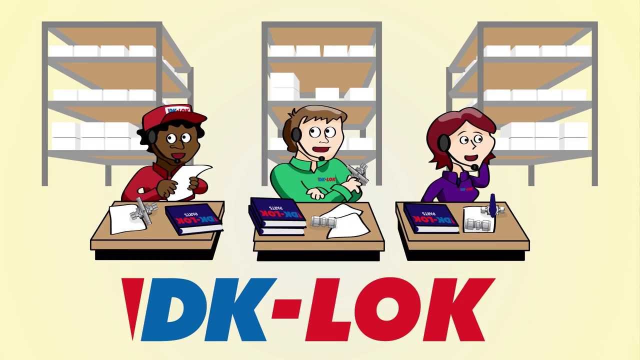 At DK-LOK you talk to real technical experts every time you call. Find ...