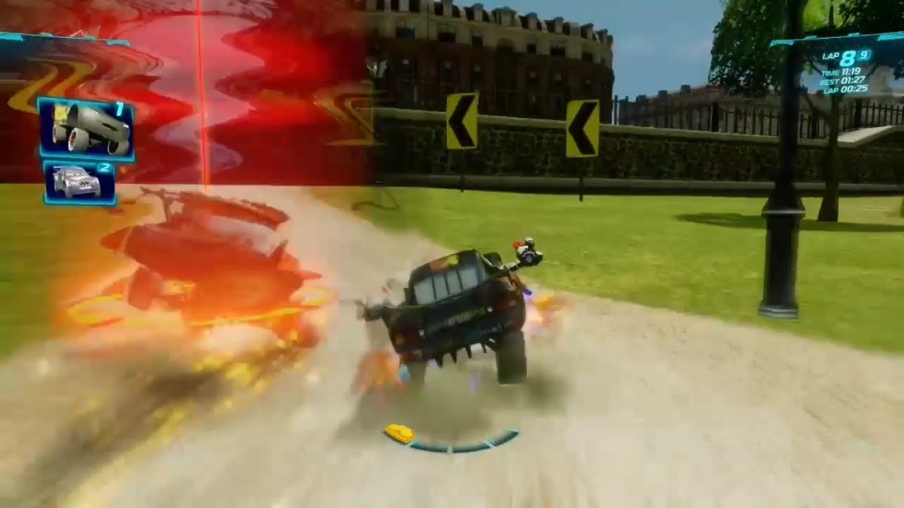 Cars 2 The Video Game | Carbon Fiber Lightning - Hyde Tour | 9 laps ...