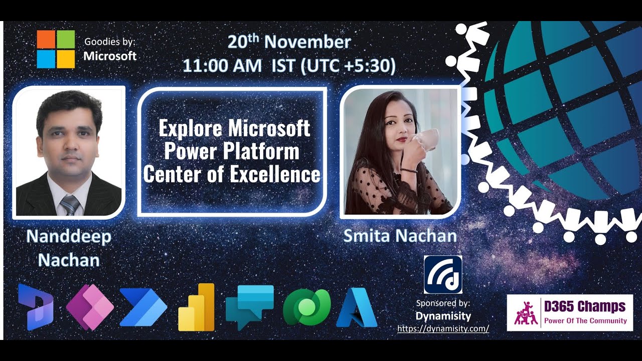 Explore Microsoft Power Platform Center of Excellence By Nanddeep Nachan and Smita Nachan - YouTube