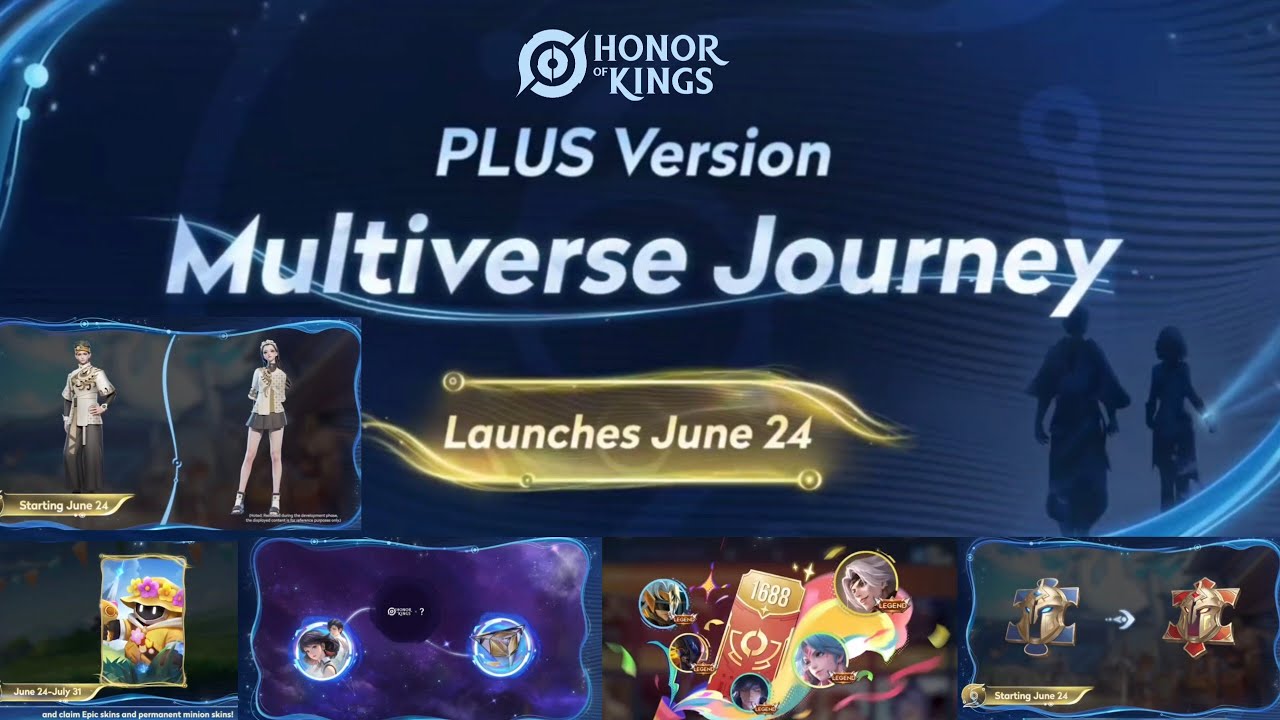HOK PLUS VERSION UPDATE SEASON 11 | MULTIVERSE JOURNEY | FREE EVENT ...