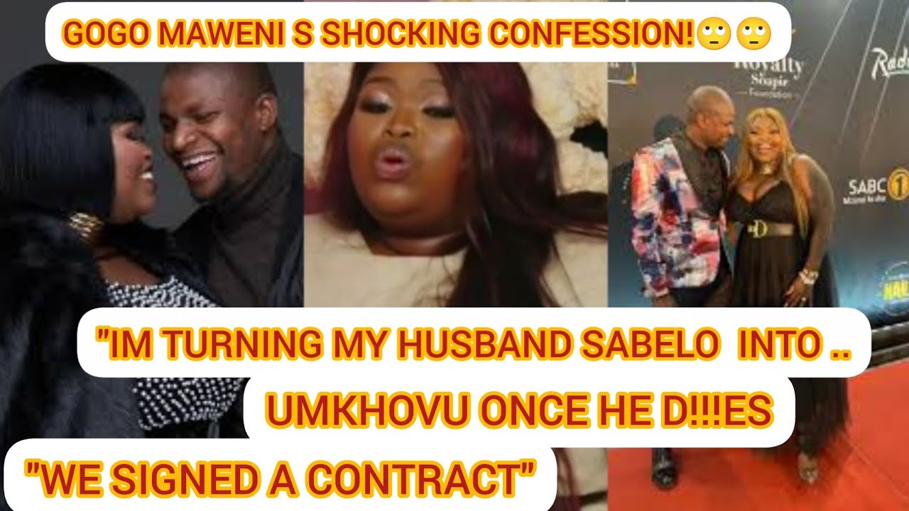 Watch : Gogo Maweni reveals she will turn her husband Sabelo into ...
