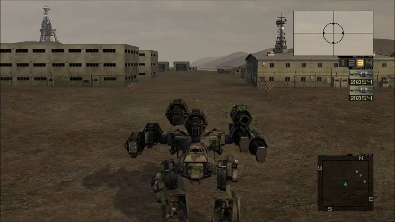 Chromehounds Gameplay (Intro,General Turtorial) - YouTube