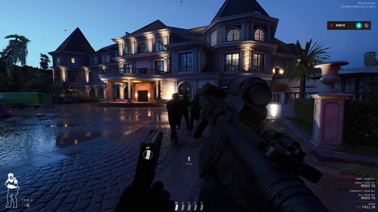 SWAT RAIDS A LUXORIOUS MANSION OCCUPIED BY TERRORISTS-READY OR NOT ...