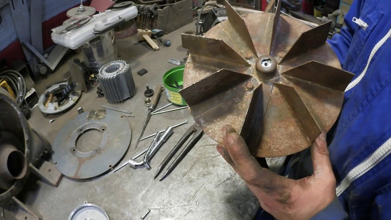 Réparation d'une turbine - Repairing a turbine - YouTube