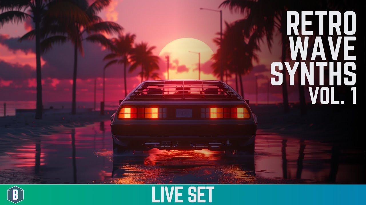 Retro Wave Synths Vol.1 || One Hour Live Mix || 👾 - YouTube