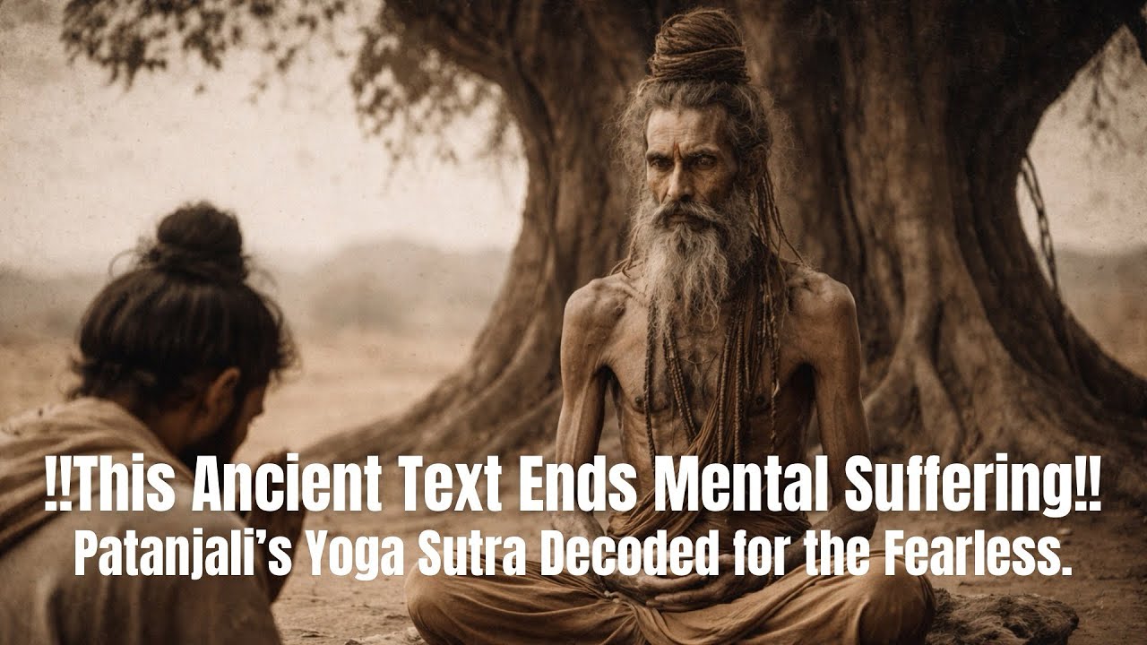 This Ancient Text Ends Mental Suffering | Patanjali’s Yoga Sutra ...