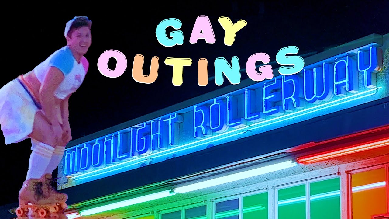 Lgbtq+ Roller Skating Party At Moonlight Railway Los Angeles || GAY ...