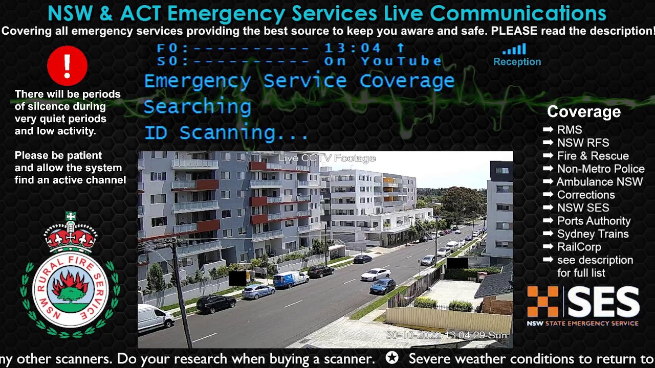 [30/10/2022] NSW & ACT Emergency Services Communications - YouTube