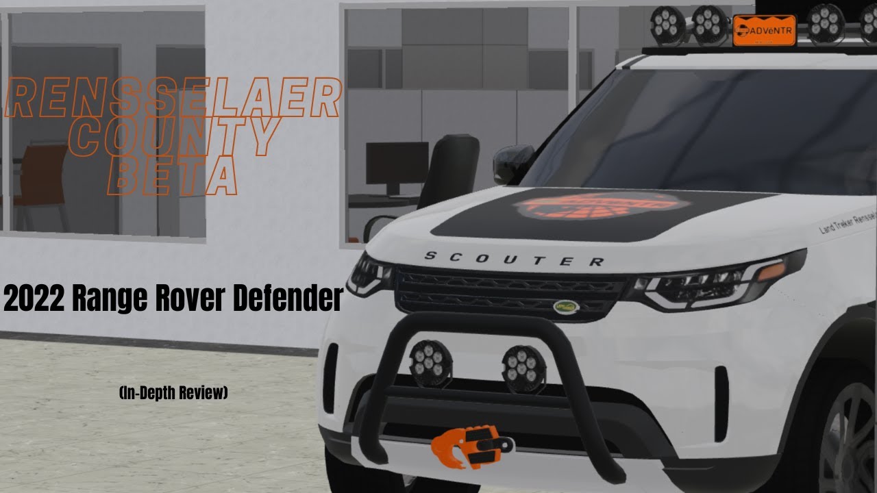 Roblox - Rensselaer County Beta - 2022 Range Rover Defender ~ Full in ...