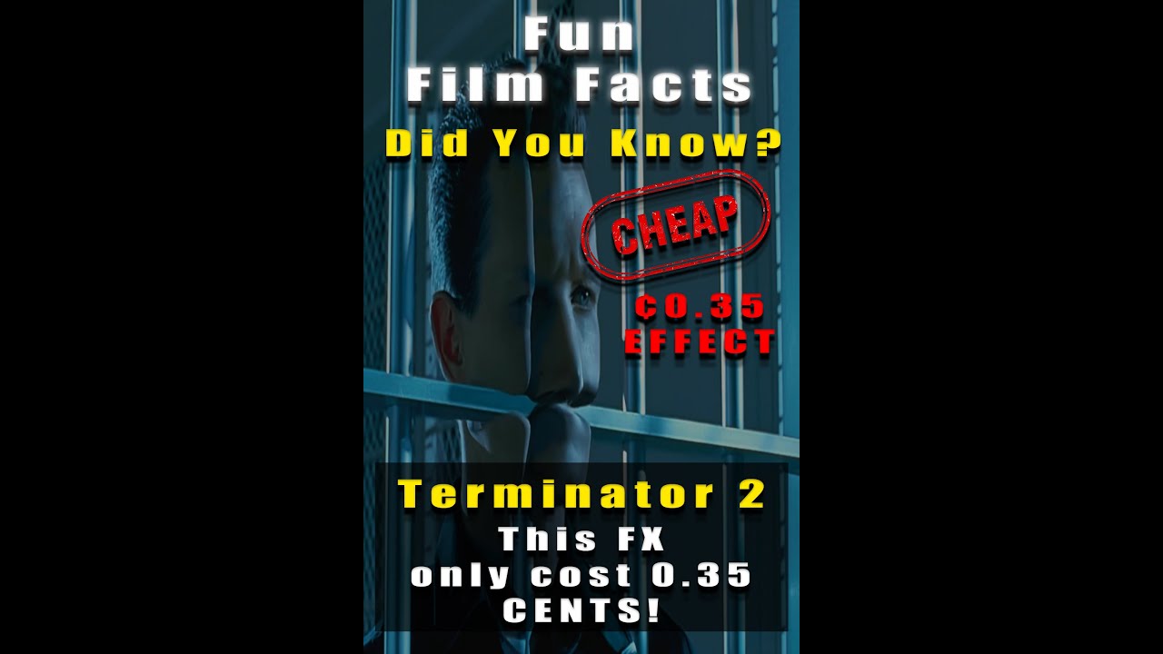 Did You Know, For Terminator 2 Cheap Effects? #movies #facts - YouTube