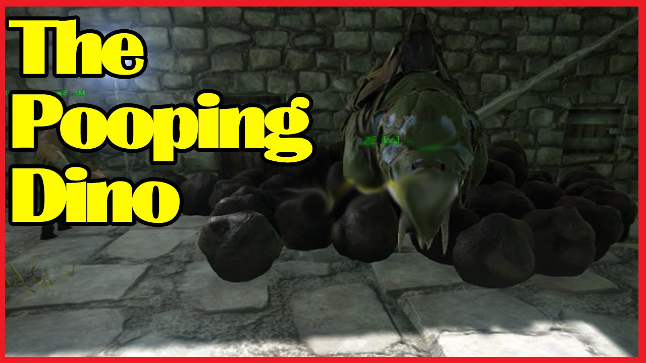 The Pooping Dino | ARK - YouTube