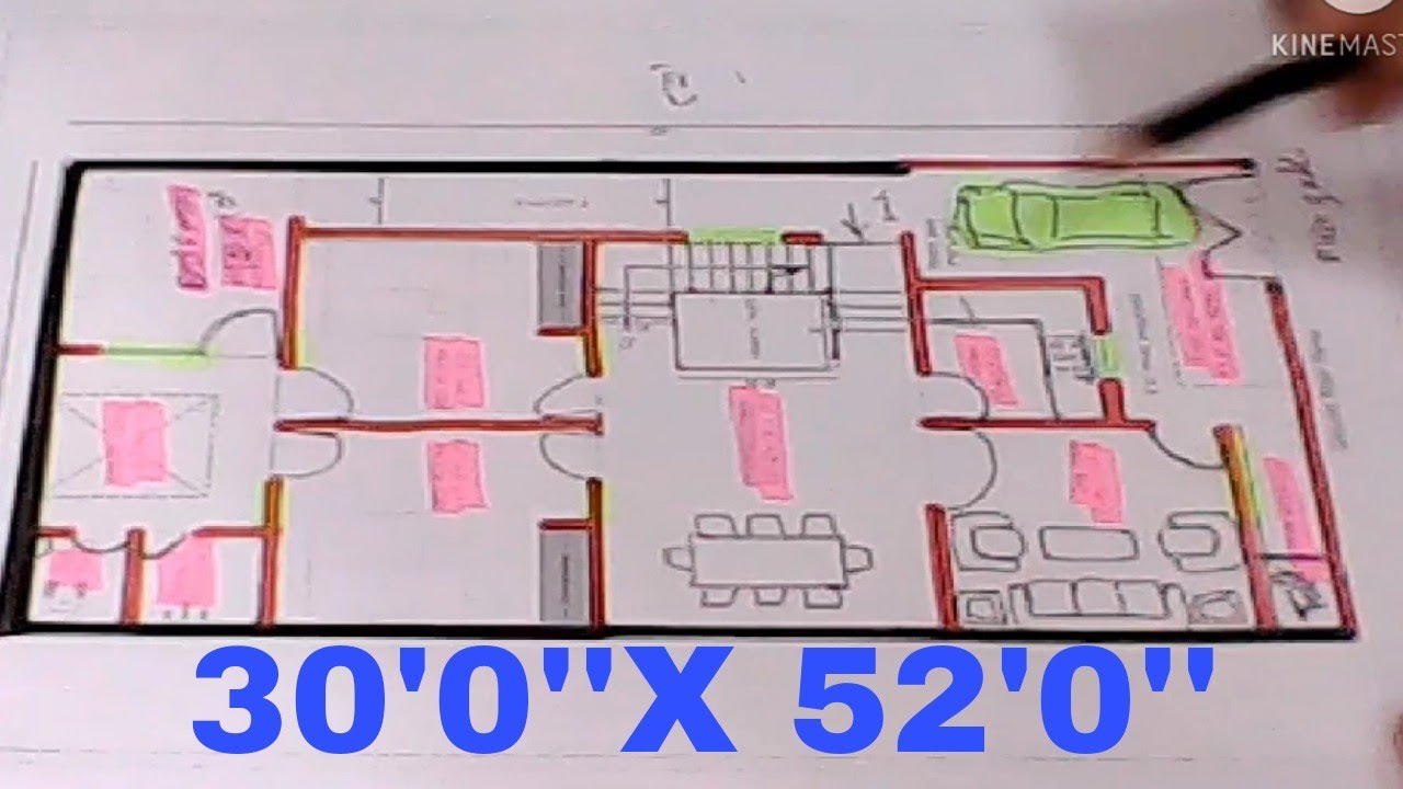 30X 52, 150 yard, 100 Yard, 120 Yard. Home Plan Video-2 - YouTube