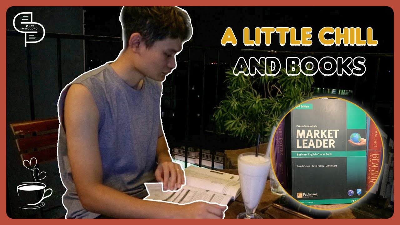 A little chill and books - go to cafe after a day of work, relax your ...