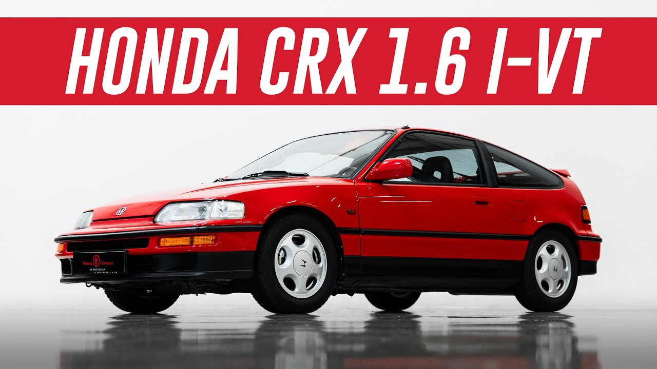 Honda CRX | 4K Showcase & Sound | KryZeeMedia - YouTube