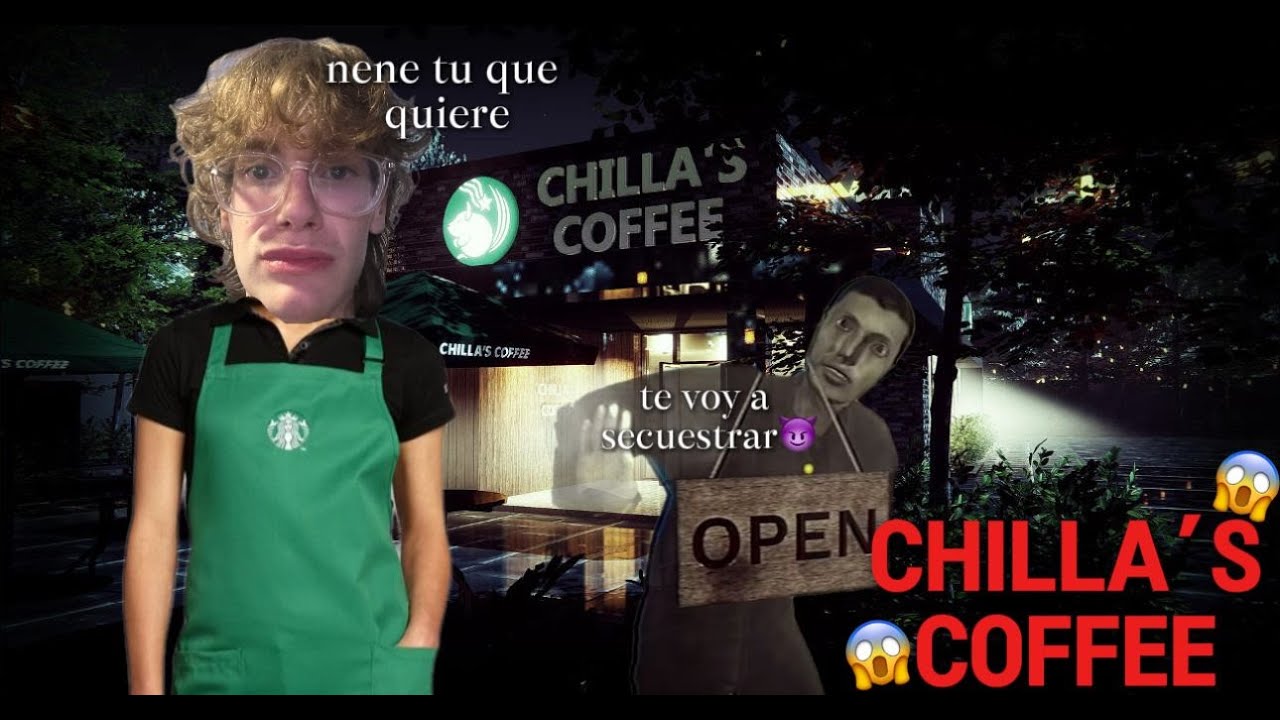 UN ACOSADOR VIENE A MI TIENDA!! 😱 / Chilla´s Art: Chilla´s Coffee - YouTube