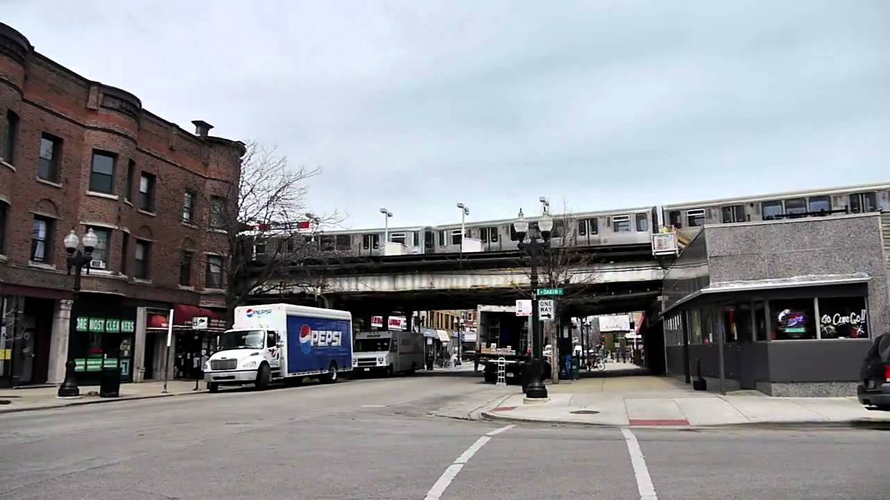 Riding the Red Line: The Sheridan station in Chicago's Lake View - YouTube