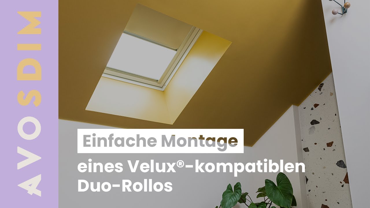 Velux Rollo Montage