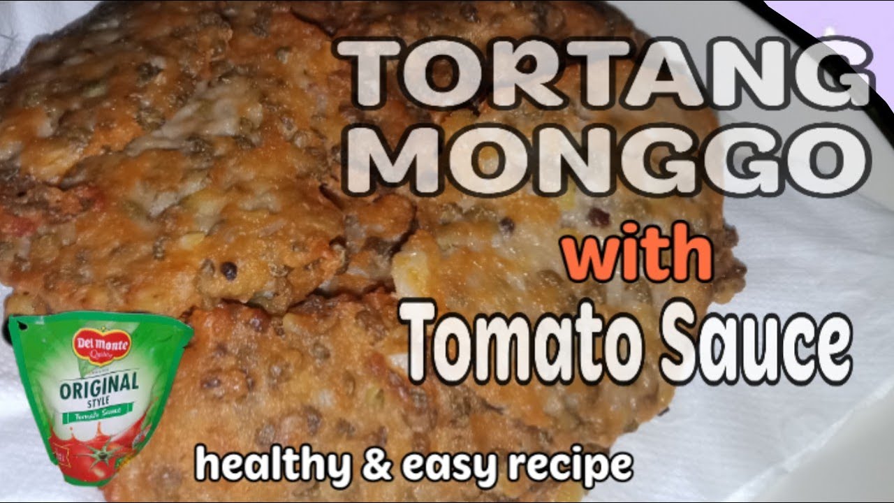 Tortang Monggo with Tomato Sauce - YouTube