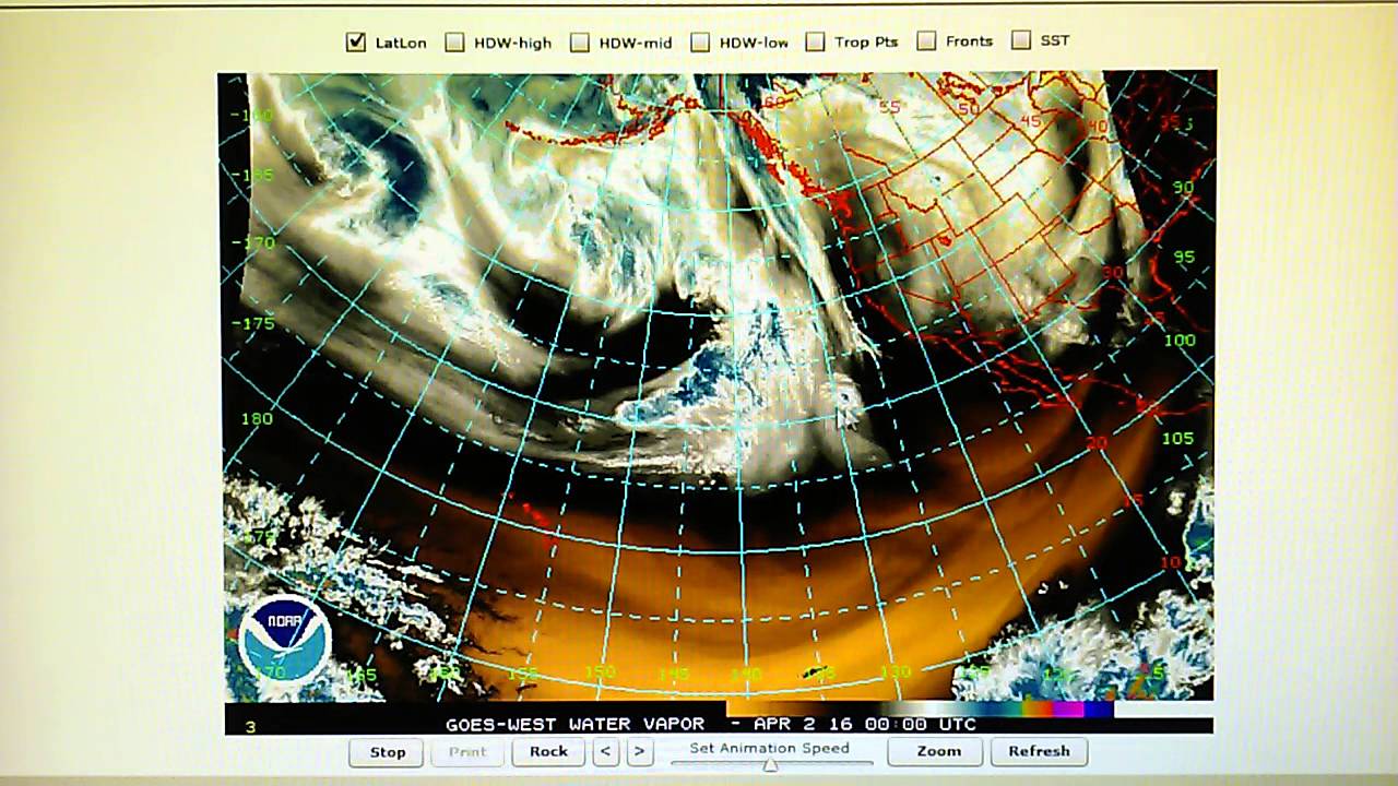 4-1-2016; Gale Force Weather System To Be Blocked by High Pressure ...