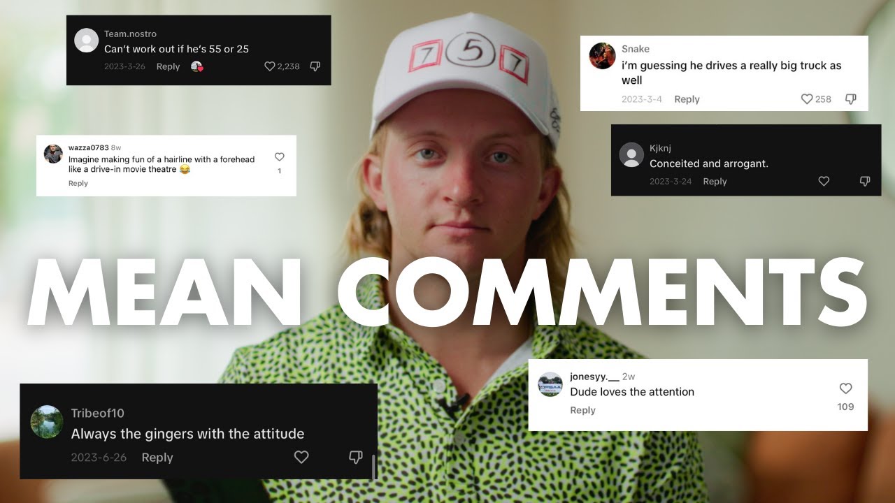 The DOD King Reads Mean Comments - YouTube