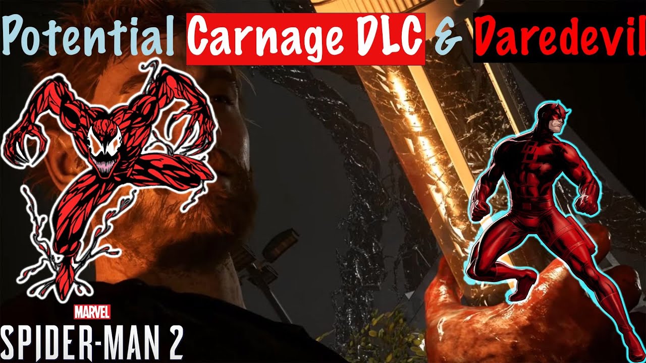 Marvel's Spider-Man 2: CARNAGE DLC CONTENT & DAREDEVIL APPEARANCE ...