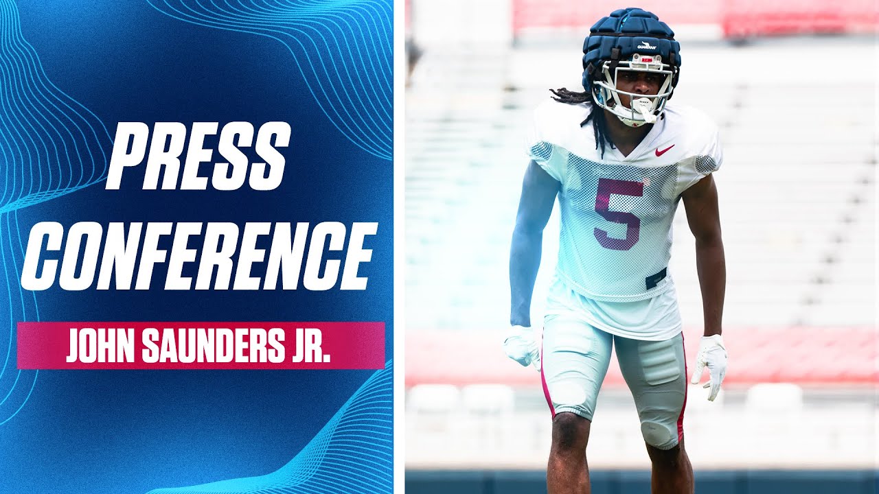 PRESSER | John Saunders Jr - Fall Camp (08-24-23) - YouTube