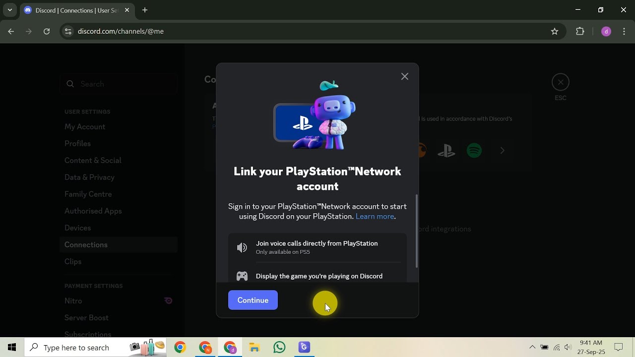 How To Connect Discord To Playstation - YouTube