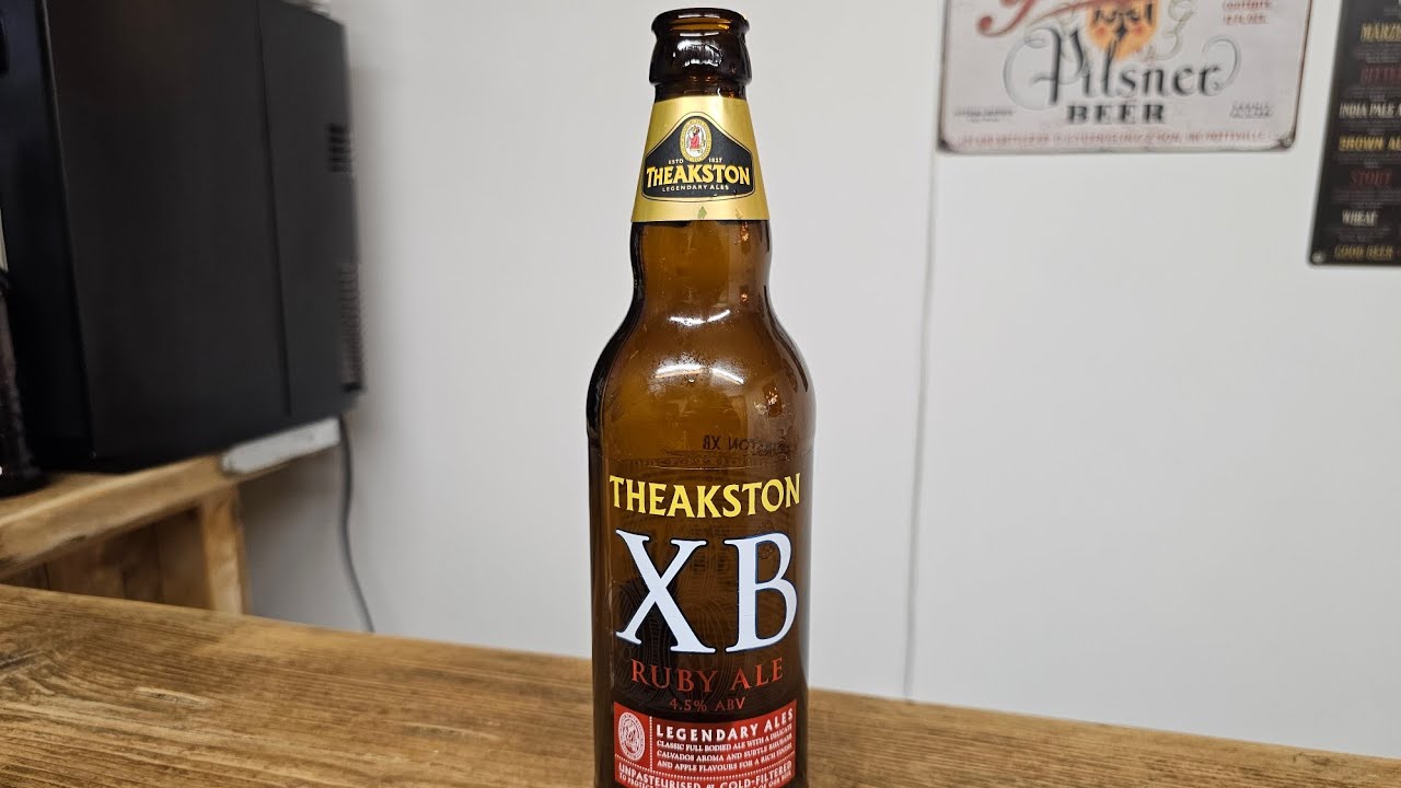 THROWBACK THURSDAY: Theakston XB Ruby Ale - YouTube