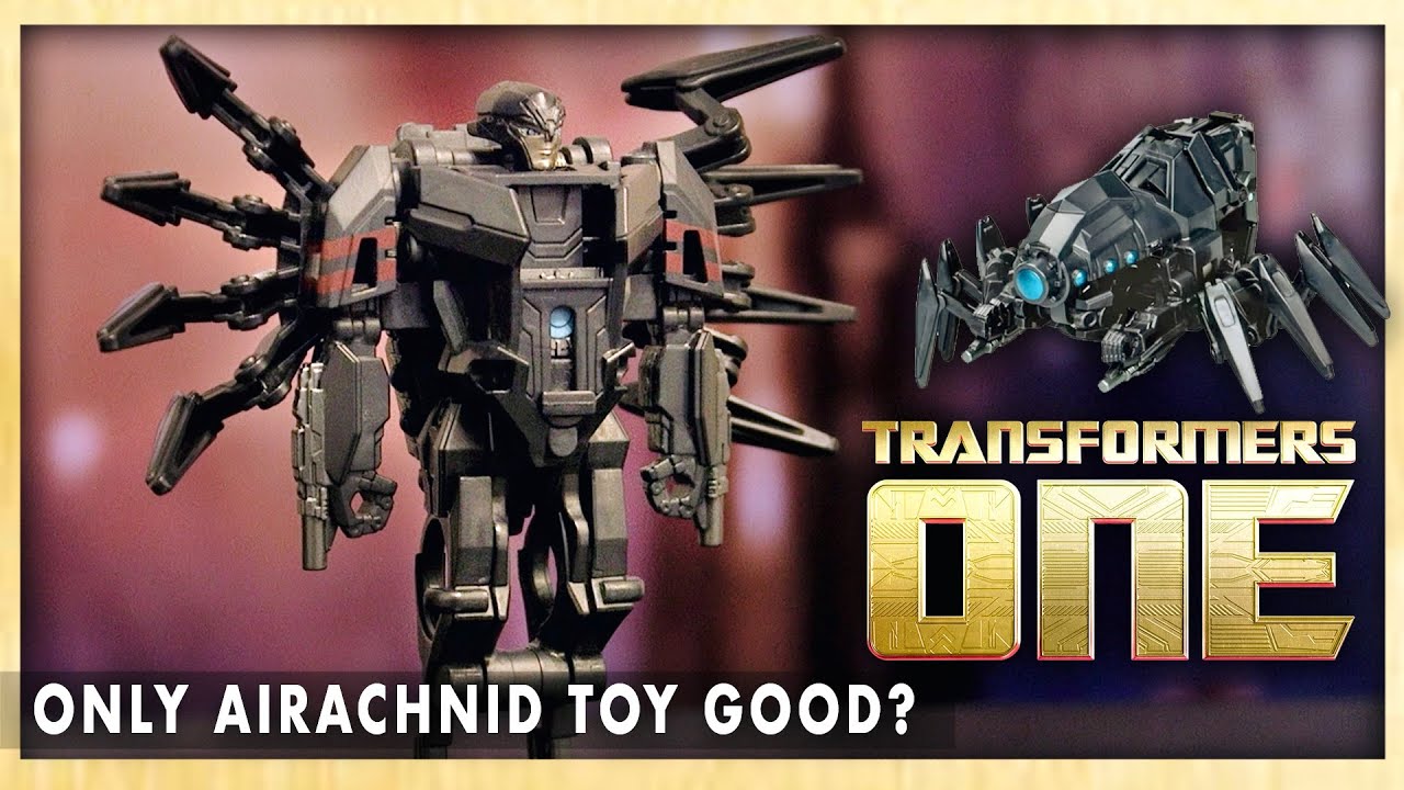 The ONLY AIRACHNID Toy is GOOD! | TRANSFORMERS ONE One-Step Cog ...