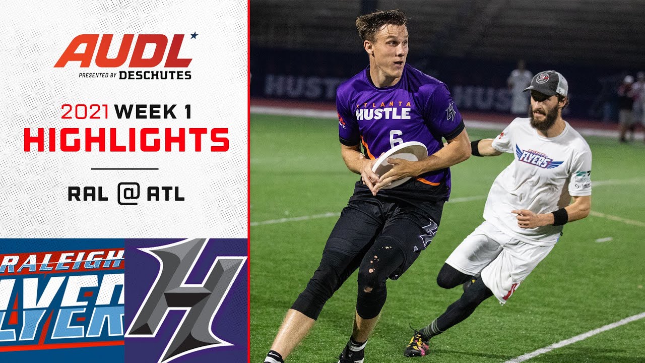 Raleigh Flyers at Atlanta Hustle | Week 1 | Game Highlights - YouTube