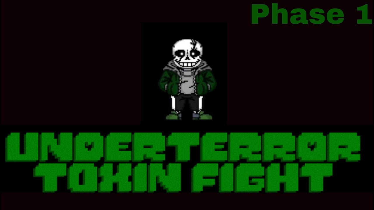 The Battle Against Toxin Sans! Undertale Fangame Toxin Fight Phase 1 ...