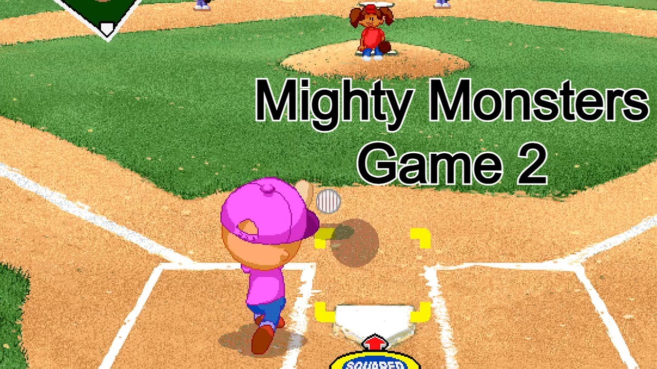 Backyard Baseball '97 - Mighty Monsters Season - Game 2 - YouTube