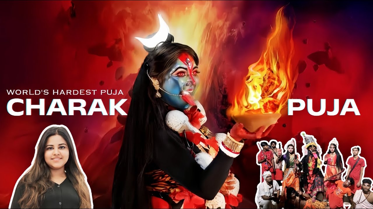 World’s Hardest Puja 😳🔥 || Charak Puja 2025 🥹🙏🏻 - YouTube