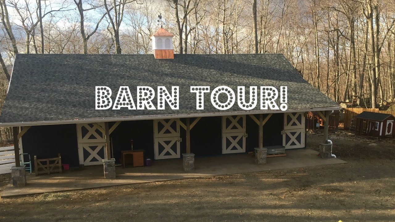 Barn Tour!(READ DESCRIPTION) - YouTube