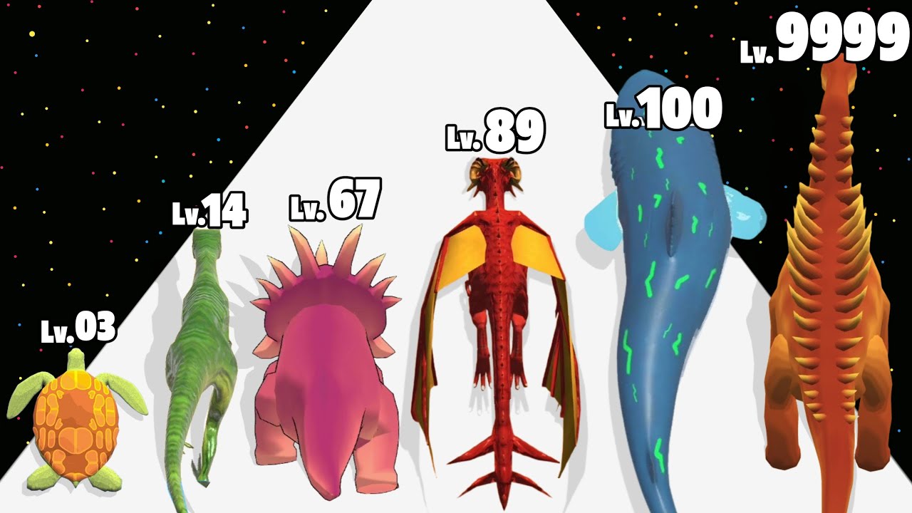 Dino Domination - Level Up Dinosaur Max Level Gameplay (New Update ...