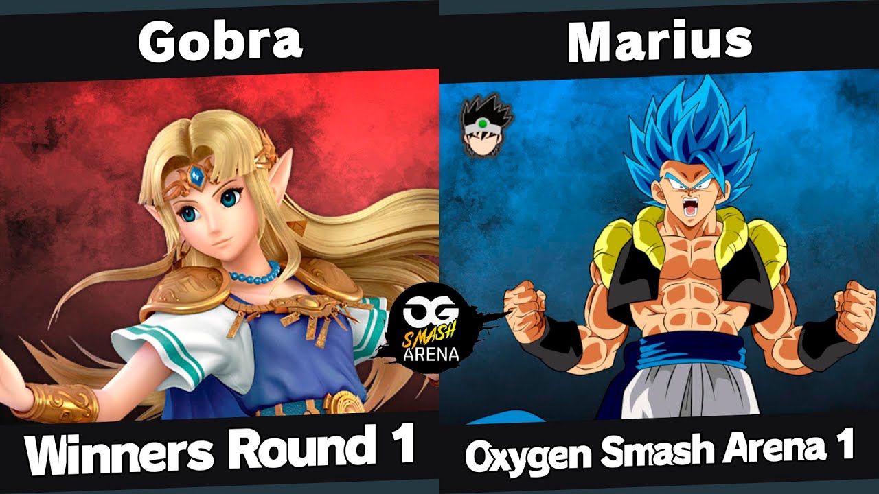 Oxygen Smash Arena #1 - Gobra (Zelda) vs Marius (Hero) - Winners Round ...