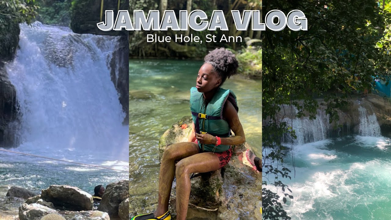 BLUE HOLE, JAMAICA VLOG || I jumped off a 25 foot cliff! - YouTube