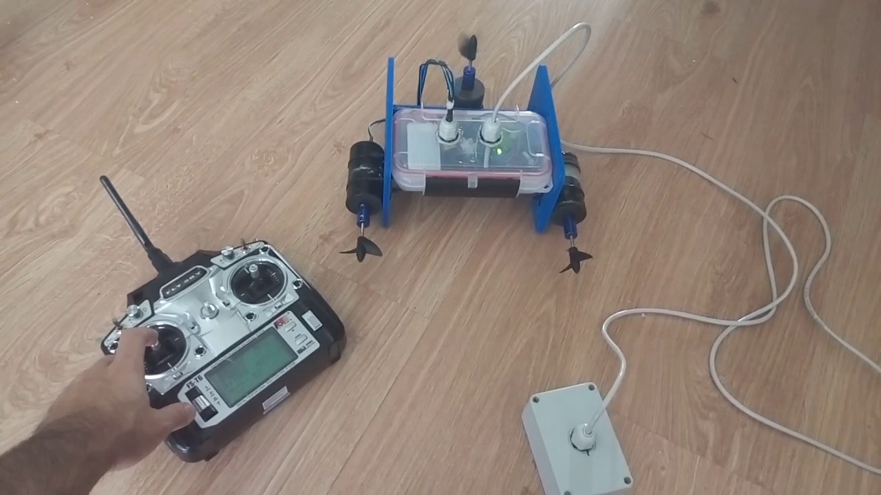 Fabrico mi propio dron submarino con Arduino - YouTube