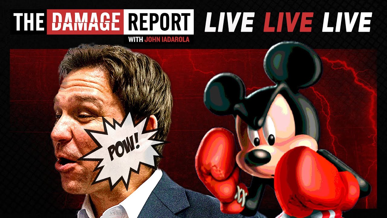 [M] TDR Live: Ron DeSantis Rope-a-Doped By Mickey Mouse 🍮🥊🐭 & Here ...
